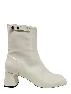 MADISON MAISON The Keli Ankle Boot Off White