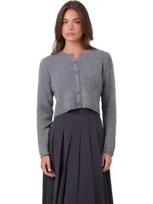 BY TESS COLLECTION Carine Cardigan - Grey