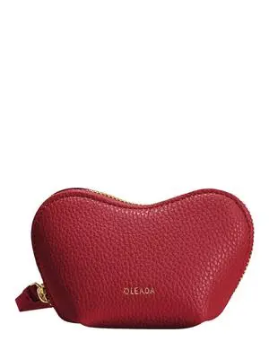 OLEADA Mini Le Coeur Pouch Scarlet