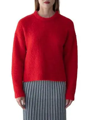 SSKEIN Belle Bouclé Pullover - Scarlett