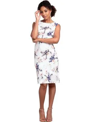 ALIE STREET LONDON Pippa Floral Print Shift Dress - Japanese Garden