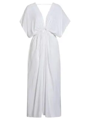 Elan Ring Cover-up Maxi Dress - White