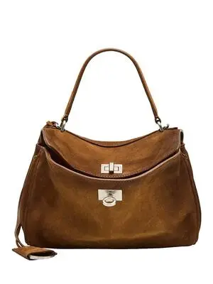 Balenciaga Rodeo Mini Top-Handle Bag Camel
