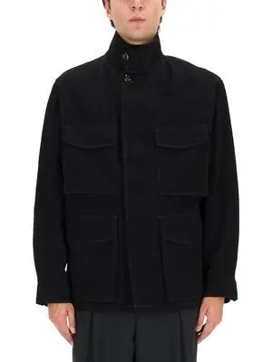 LEMAIRE Soft Field Jacket - Black
