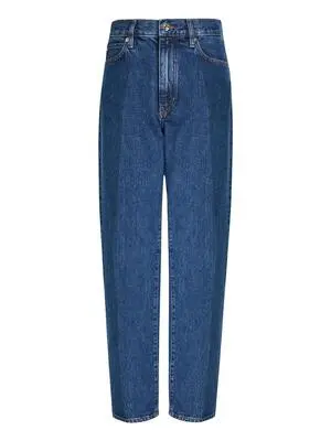 FRAME The Neat Tapered-leg Jeans - Denim