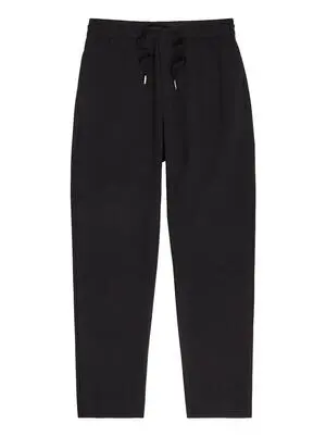 RAITH Emilio Everyday Drawstring Woven Trousers - Black