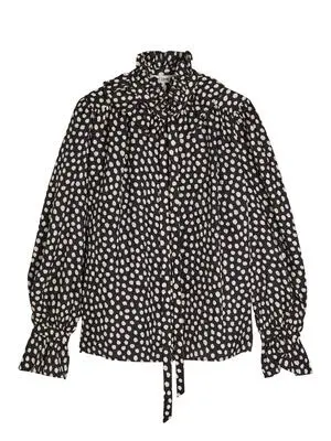 CHLOÉ Polka Dot Silk Blouse