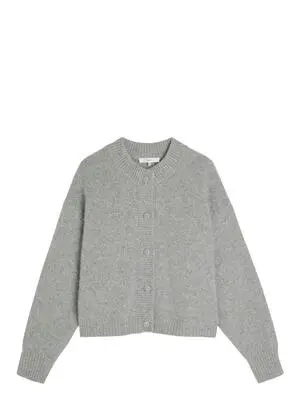 FRAME Cashmere Cardigan - Silver