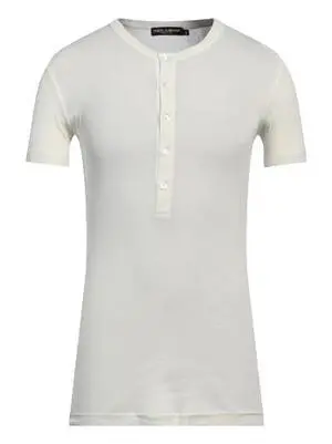 Dolce & Gabbana T-shirt Ivory Size Cotton - White