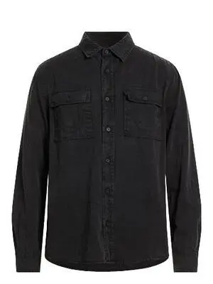 True Religion Denim Shirt Size Cotton - Black