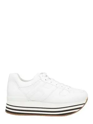 Hogan Leather Low-top Sneakers - White