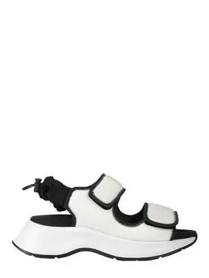 Hogan Sandals With Wedge Heel - White