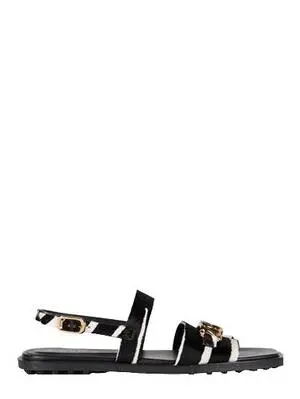 TOD'S Slingback Sandals - Black
