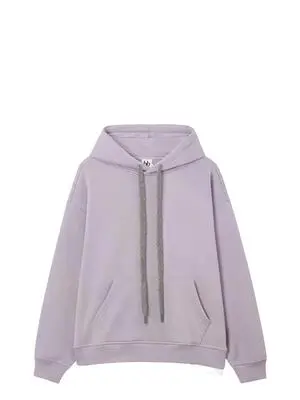 B+AB Drawstring Pocket Hoodie - Purple