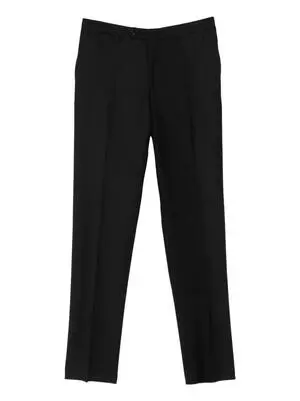 Canali Pleated Trousers - Black