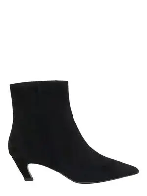 Ash 50mm Vicky Pointed-toe Ankle Boots - Black