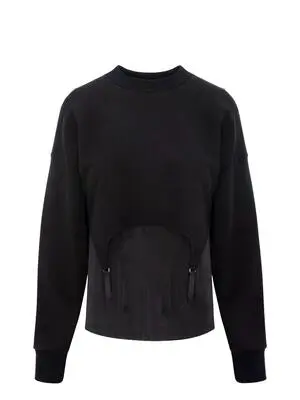 MURMUR Cutout Sweatshirt - Black