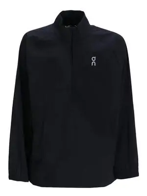 On Quarter-zip Pullover Jacket - Black