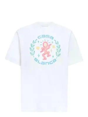 Casablanca Dance Joy T-shirt - White