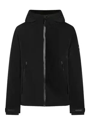 Mackage Zip-up Hooded Jacket - Black