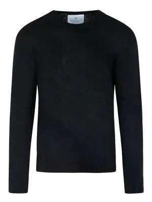 SEVEN GAUGE Crew-neck Sweater - Black