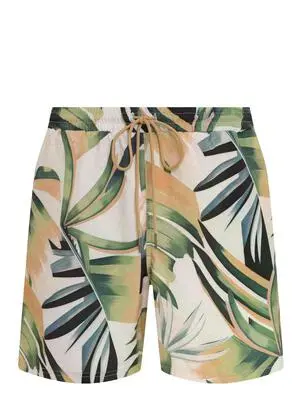 LYGIA & NANNY Printed Swim Shorts - Neutrals