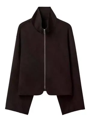 Filippa K Zip-up Funnel-neck Jacket - Brown