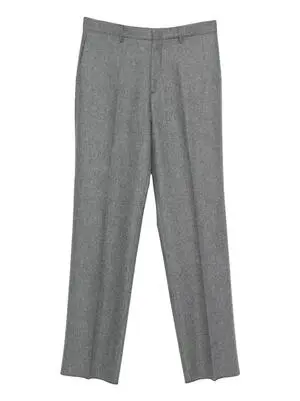 Tagliatore Herringbone Trousers - Grey
