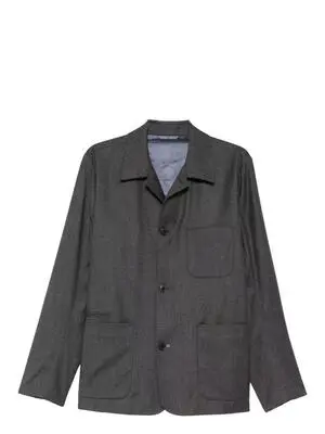 Paul Smith Pocket Button-fastening Overshirt - Grey