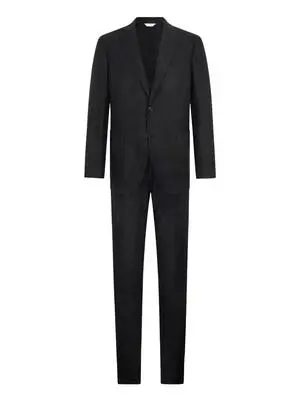 Boglioli K-suit Pinstripe Pocket Suit - Grey
