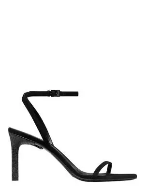 Tory Burch 90mm Pavé Heeled Sandals - Black