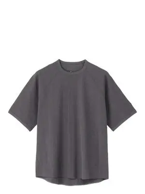 GOLDWIN Ribbed Short-sleeve T-shirt - Grey