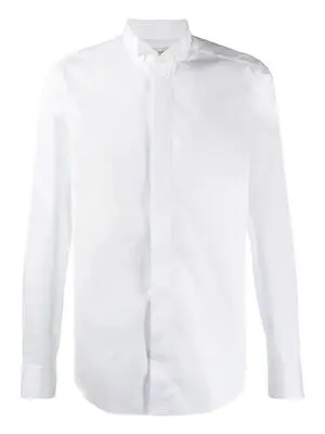 ALESSANDRO GHERARDI Concealed Front Shirt - White
