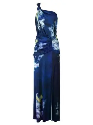 Silvia Tcherassi Antara Maxi Dress - Blue