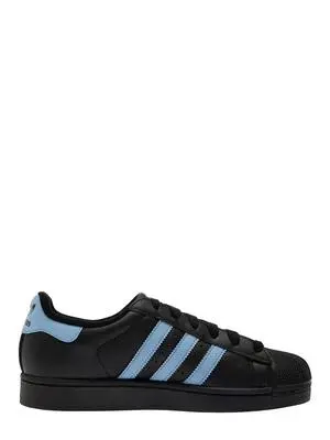 Adidas Superstar Ii Leather Sneakers - Black