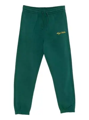 SERGIO TACCHINI Drawstring Logo Trousers - Green