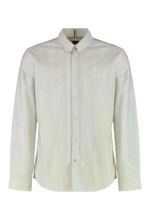 BOSS Striped Shirt - White
