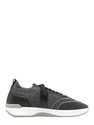 Brioni Panelled Lace-up Sneakers - Grey