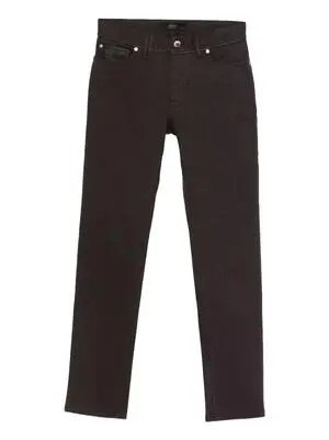 Brioni Five-pocket Trousers - Brown