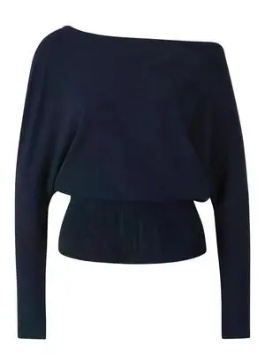 Simkhai Lavina Draped Sweater - Blue