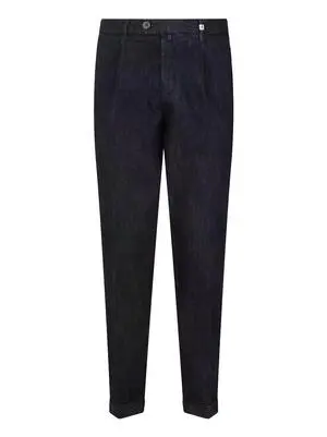 MYTHS Pleated Trousers - Blue