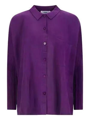 NOTSHY Andrea Ribbed Pocket Jumper - Purple