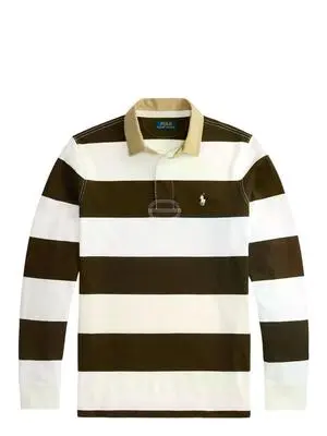 Polo Ralph Lauren Striped-pattern Polo Shirt - Brown