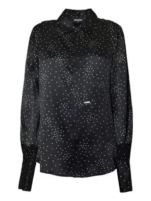 Dsquared2 Star-print Shirt - Black
