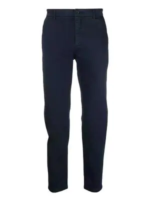 DEPARTMENT 5 Logo-patch Chino Trousers - Blue
