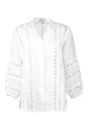 WAIMARI Soluna Scalloped Shirt