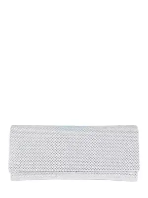 GEDEBE Crystal-embellished Clutch Bag - Silver