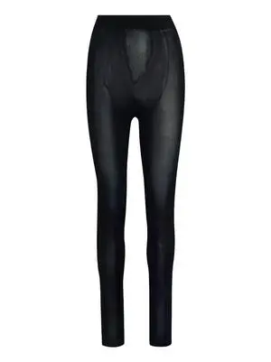 THE ROW Tajice Flat Front Leggings - Black