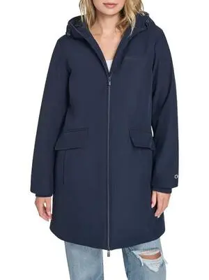 Champion Hooded Coat - Navy