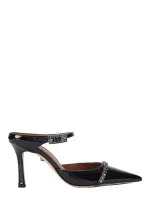 Kurt Geiger Embellished Pointed-toe Ankle Strap Pumps - Black